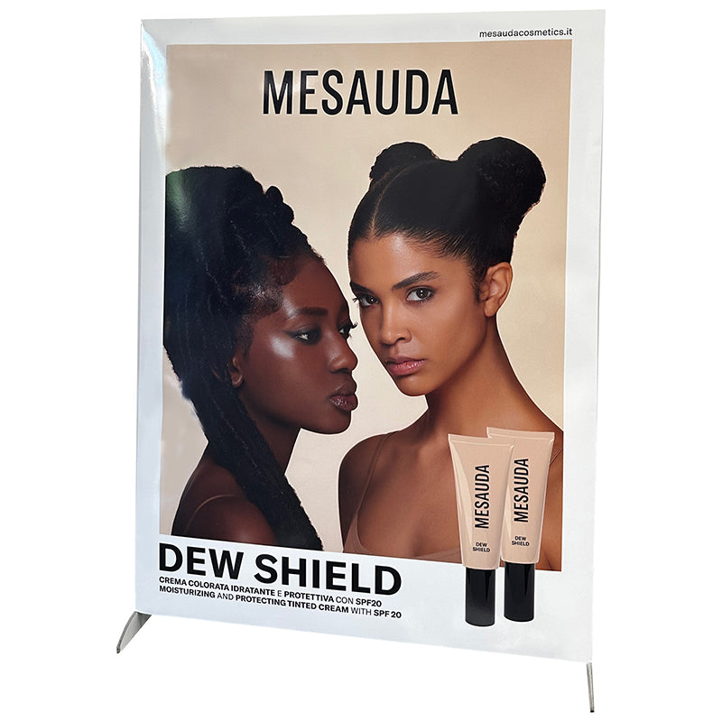 Dew Shield Window Sign – Mesauda